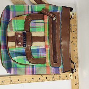 Chaps | Bags | Vintage Chaps 9s Pastel Plaid Crossbody Bag Purse Marcie ...